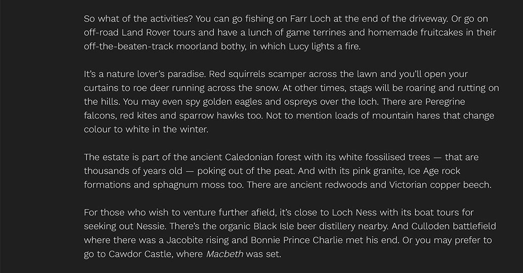 Escape to Farr Estate - The Luxury Channel - Caroline Phillips | Journalism